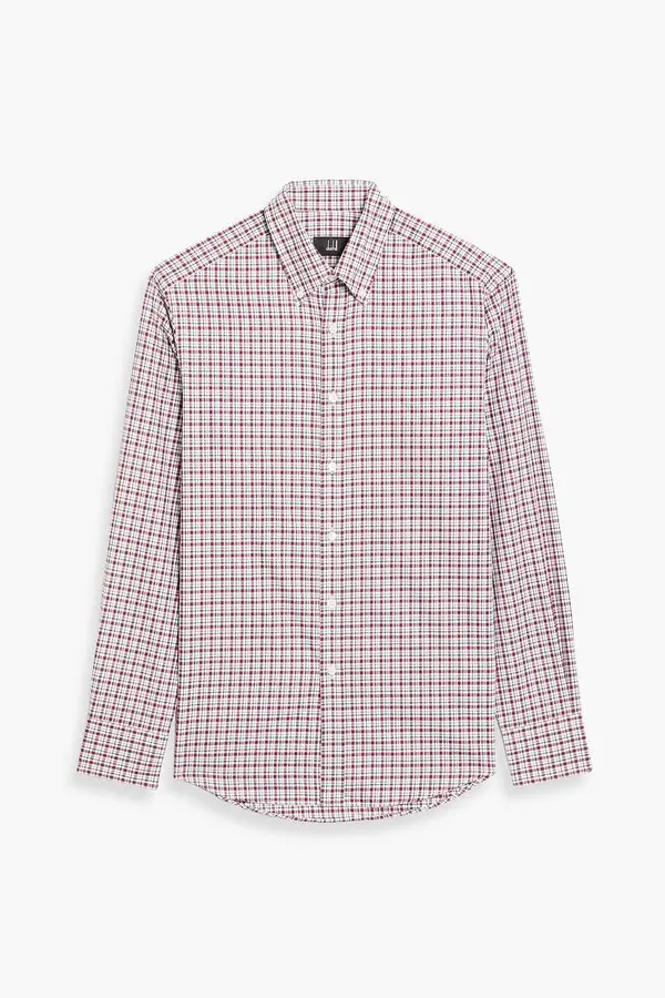 Dunhill Checked Cotton Shirt