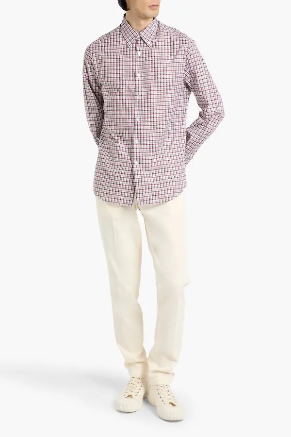 Dunhill Checked Cotton Shirt