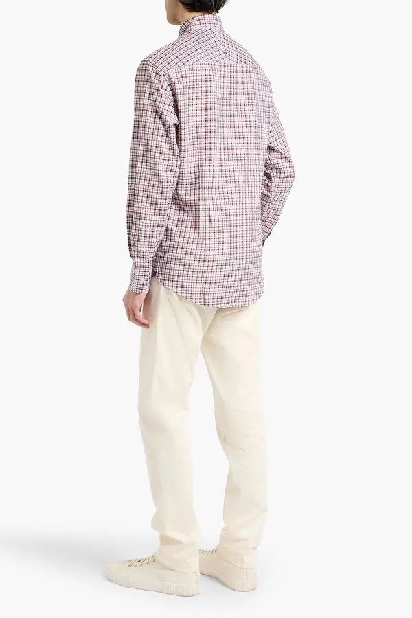 Dunhill Checked Cotton Shirt