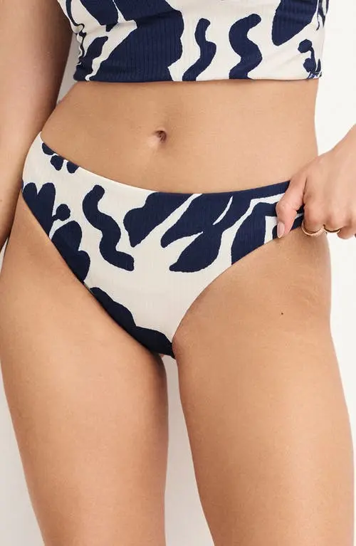 VITAMIN A® Cali High Leg Bikini Bottom - Night Flower