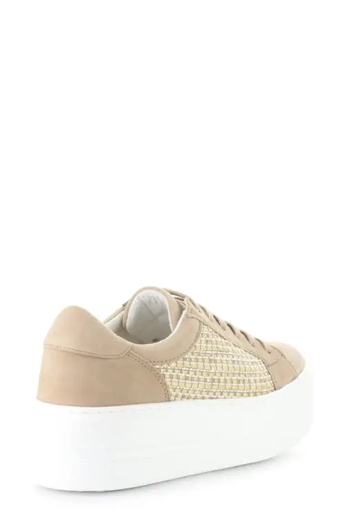 BOS. & CO. Lace-up Platform Sneakers - Almondine