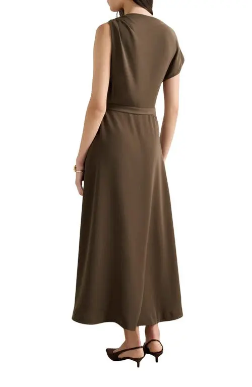 EVER NEW Draped Maxi Dress