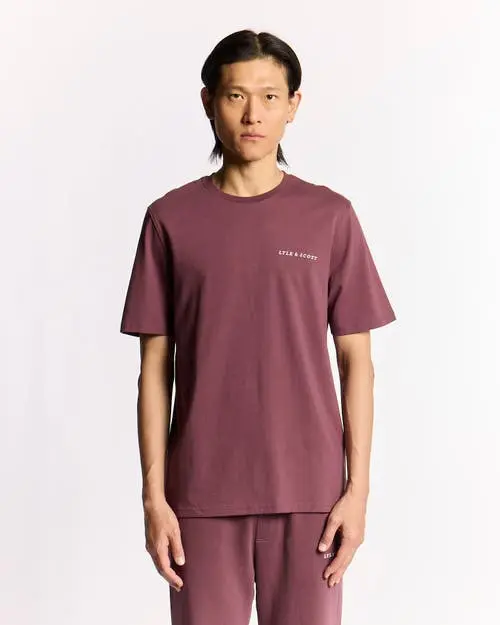 LYLE & SCOTT Script Long Sleeve T-shirt