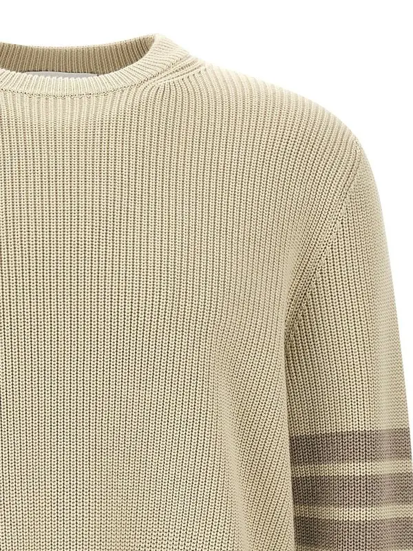 Thom Browne 4-bar Cotton Sweater