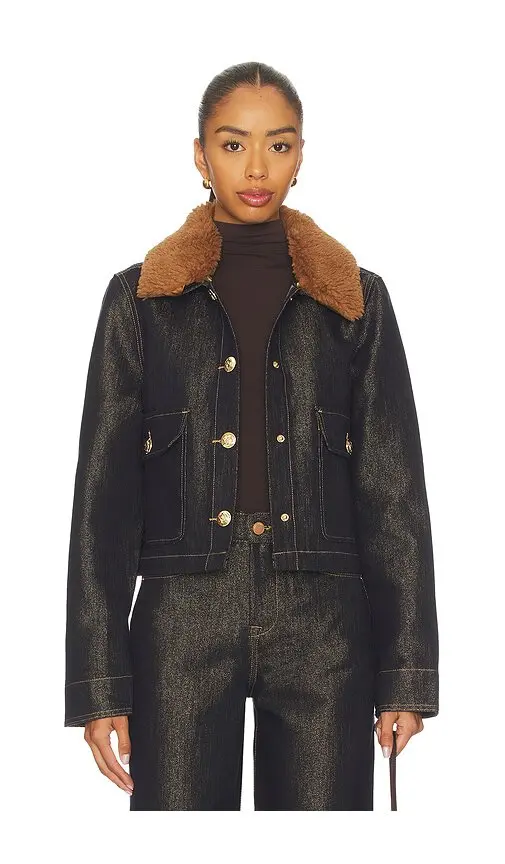 Blanknyc Cropped Denim Jacket