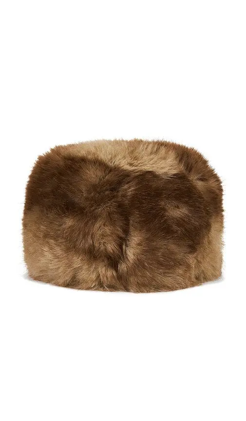 Apparis Margot Pillbox Hat - Tan