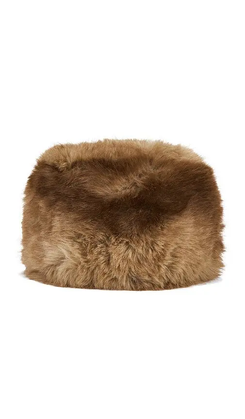 Apparis Margot Pillbox Hat - Tan