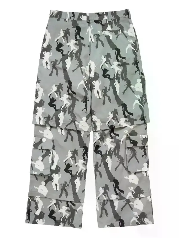 SPENCER BADU Camo Cargo Pants