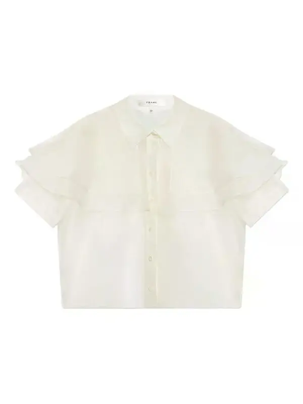 FRAME Ruffled Shirt