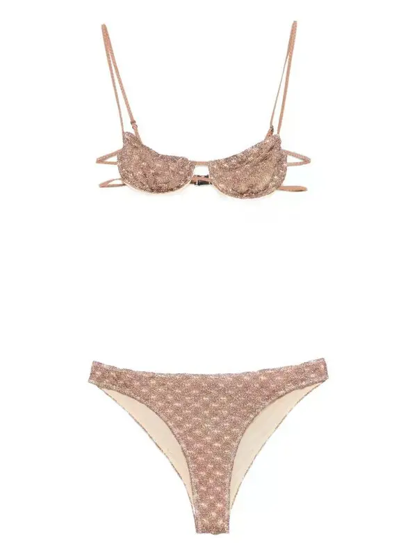Missoni Lace Bikini - Brown