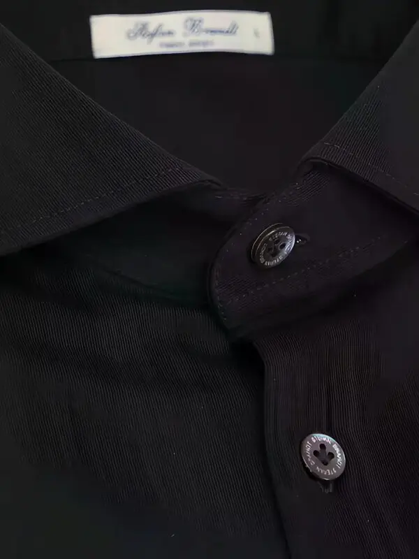 STEFAN BRANDT Button-up Shirt - Black