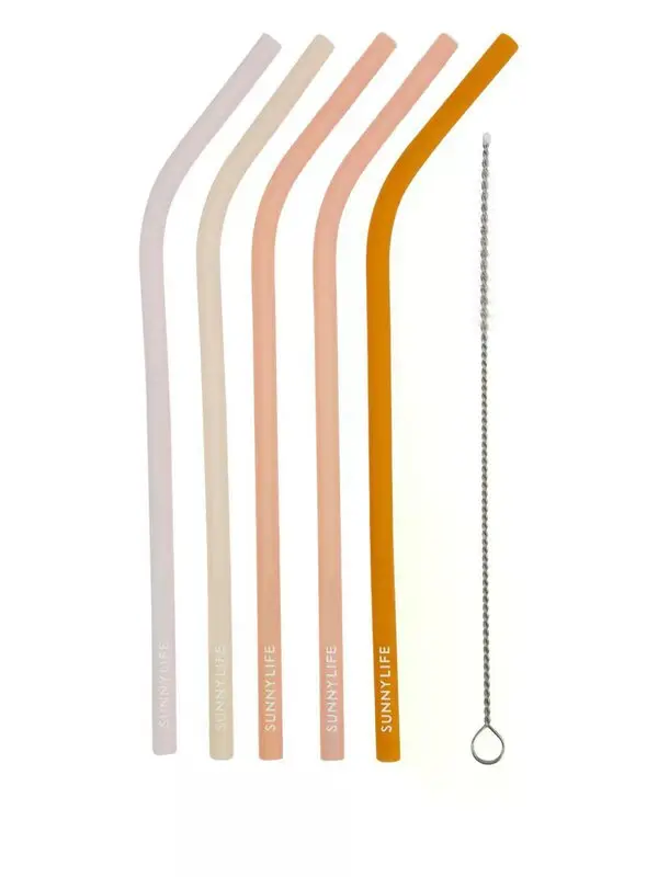 SUNNYLIFE Reusable Straws - Orange