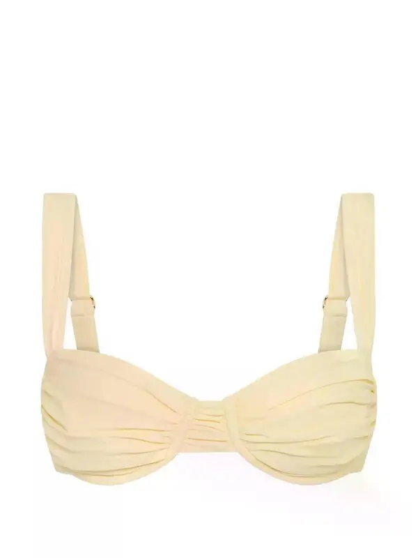 Faithfull The Brand Sol Bikini Top - Yellow
