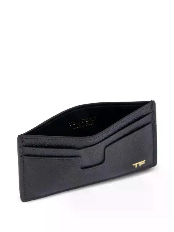 TOM FORD Small Logo Card Holder - Black