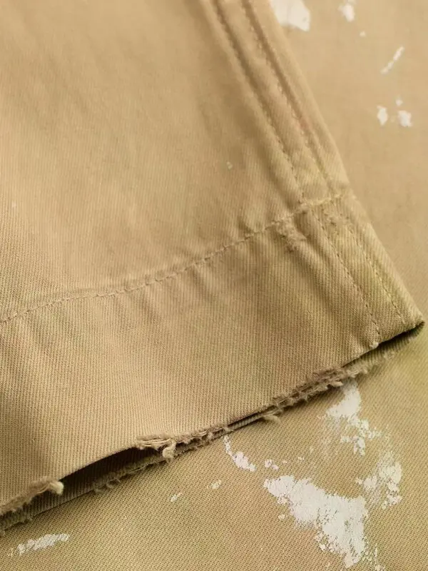 Ralph Lauren Paint-splatter Cotton Trousers