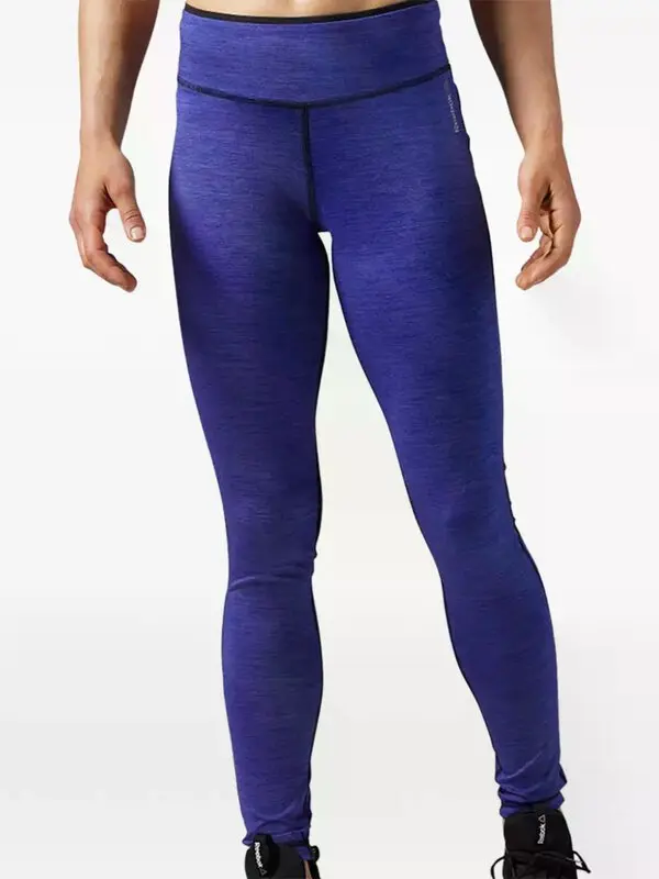 REEBOK Logo-detail Leggings - Blue