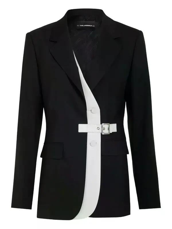 Karl Lagerfeld Belted Blazer