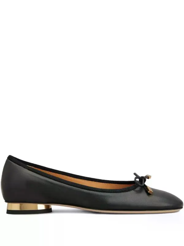 TOD'S Bow-detail Ballet Flats