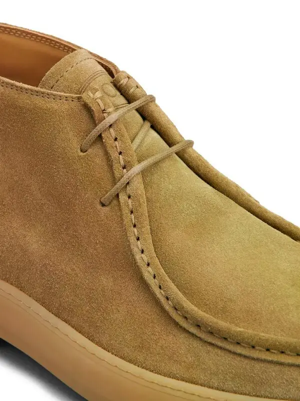 TOD'S Winter Gommino Lace-up Boots - Brown