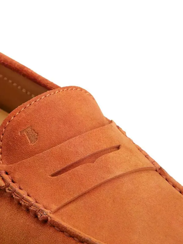TOD'S Gommino Penny Loafers - Orange