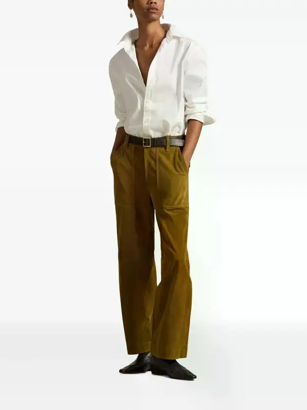 Polo Ralph Lauren Suede Trousers