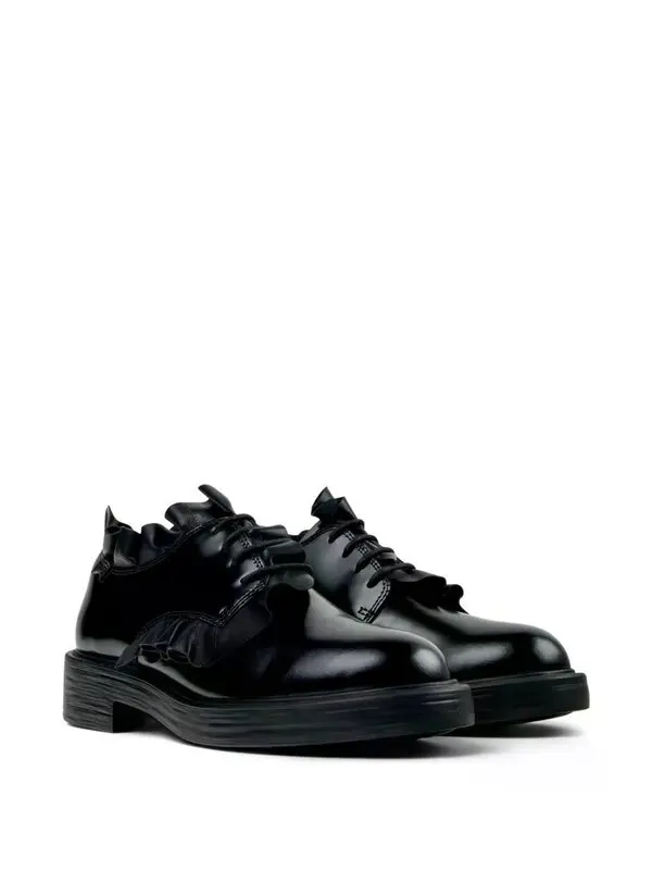 Camper Dean Ruffled Lace-up Shoes