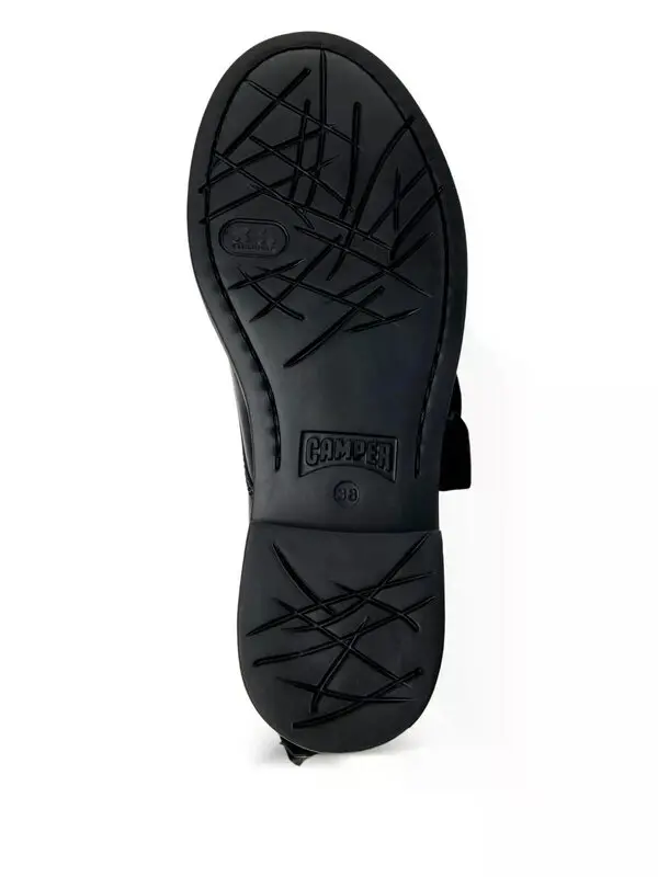 Camper Dean Ruffled Lace-up Shoes