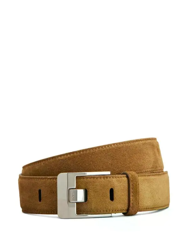 TOD'S Sporty Buckle Belt - Brown
