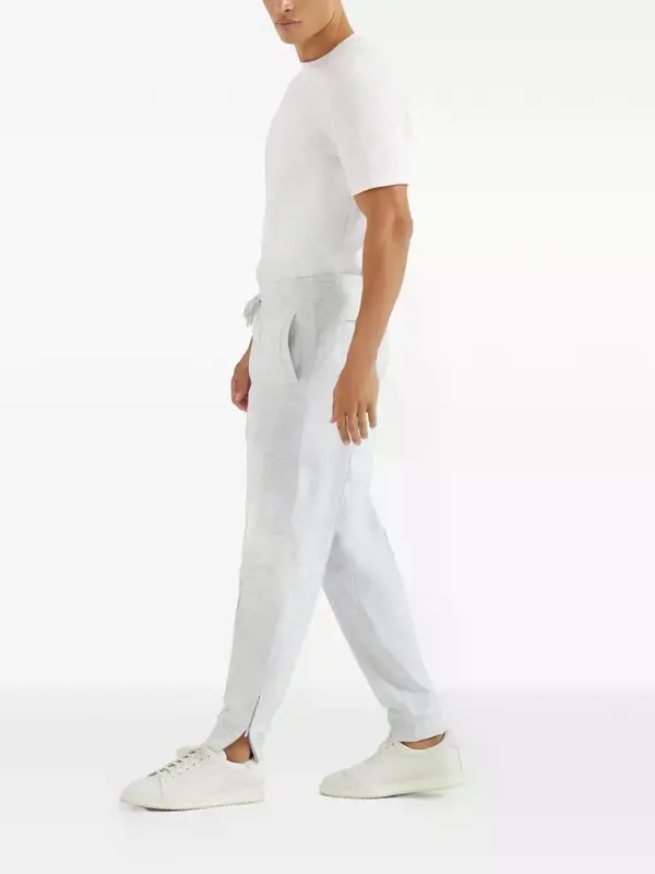 Brunello Cucinelli Zipper-cuffs Track Pants - Grey
