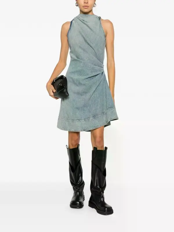 Alexander McQueen Draped Mini Dress