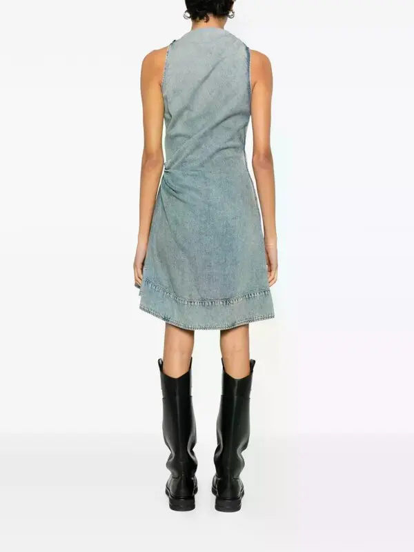 Alexander McQueen Draped Mini Dress