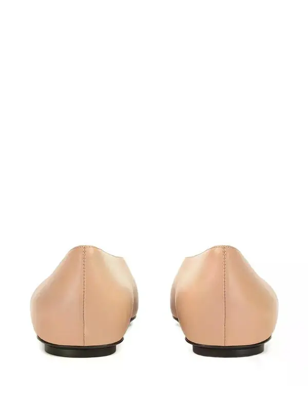 SERGIO ROSSI Beak Open-toe Pumps - Neutrals