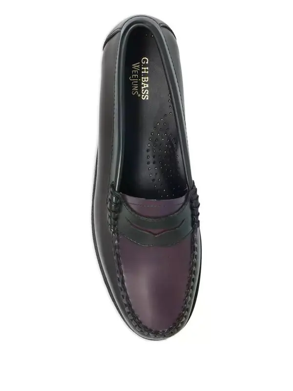 G.H.BASS Weejuns Leather Loafers - Brown