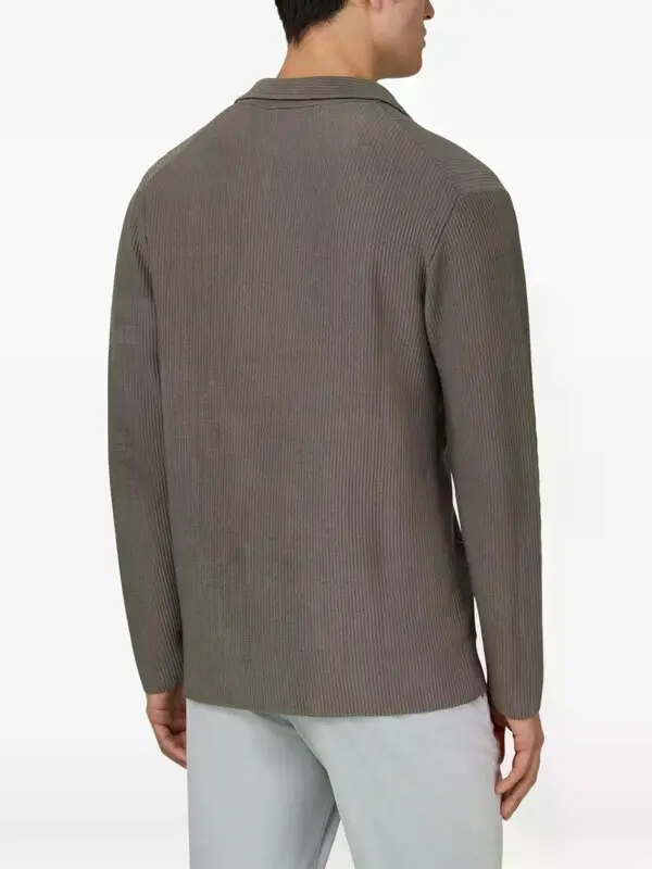 Boggi Milano Double-breasted Knitted Jacket