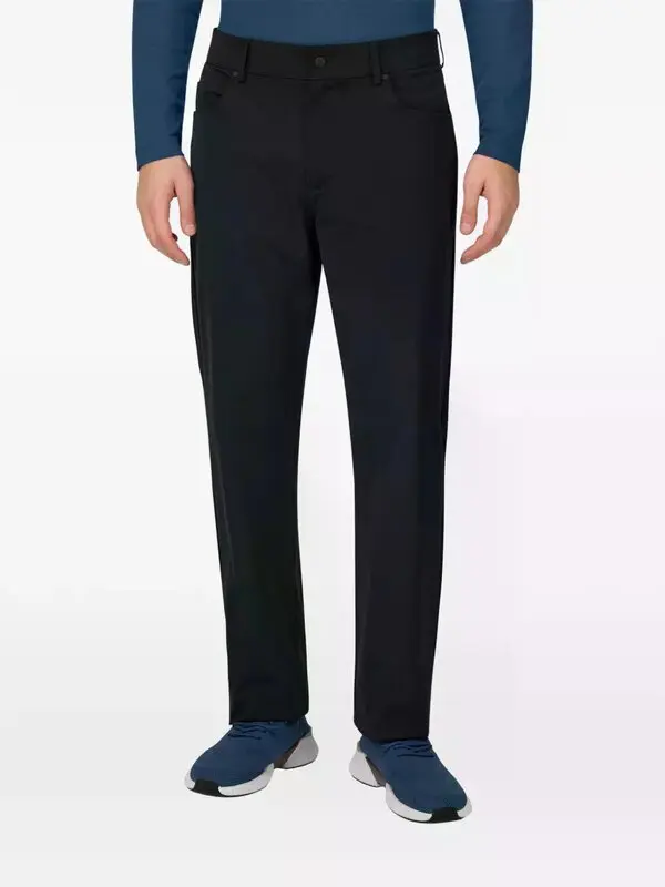 Boggi Milano B Tech Stretch Nylon Trousers - Black