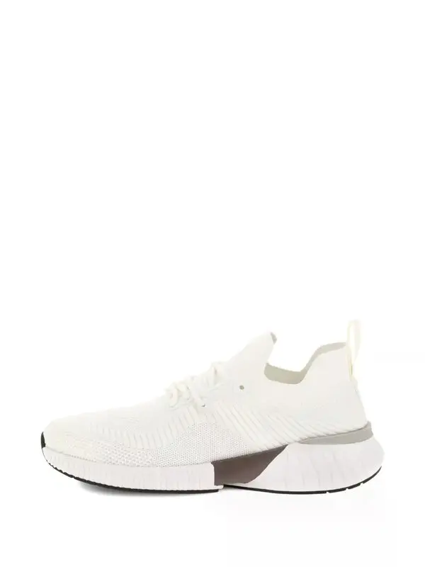 Boggi Milano Willow Knit Technical Jersey Sneakers - White