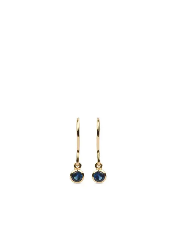 ALL THE LUCK IN THE WORLD Stone-embellished Drop Earrings - Gold