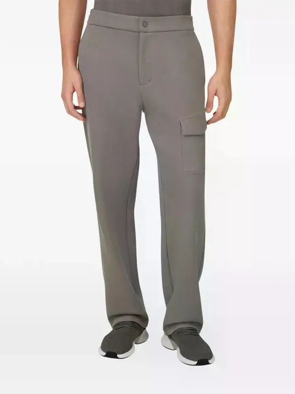 Boggi Milano Cotton Blend Scuba Piqué Cargo Pants