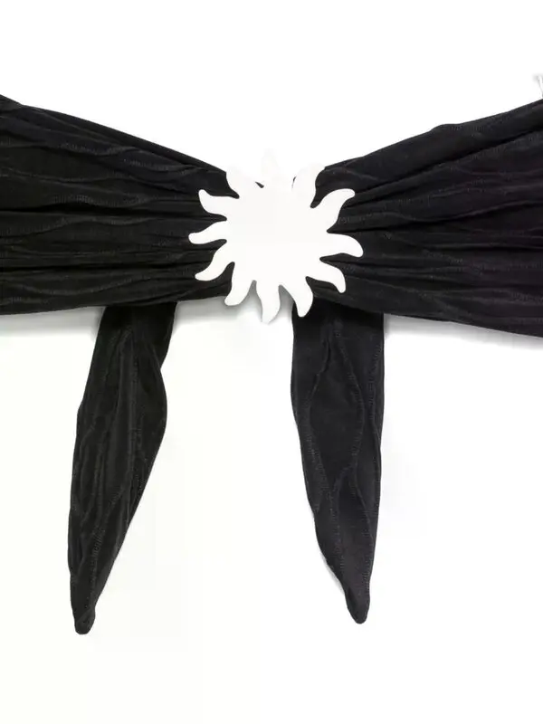 CALA DE LA CRUZ Maple Bikini Top - Black