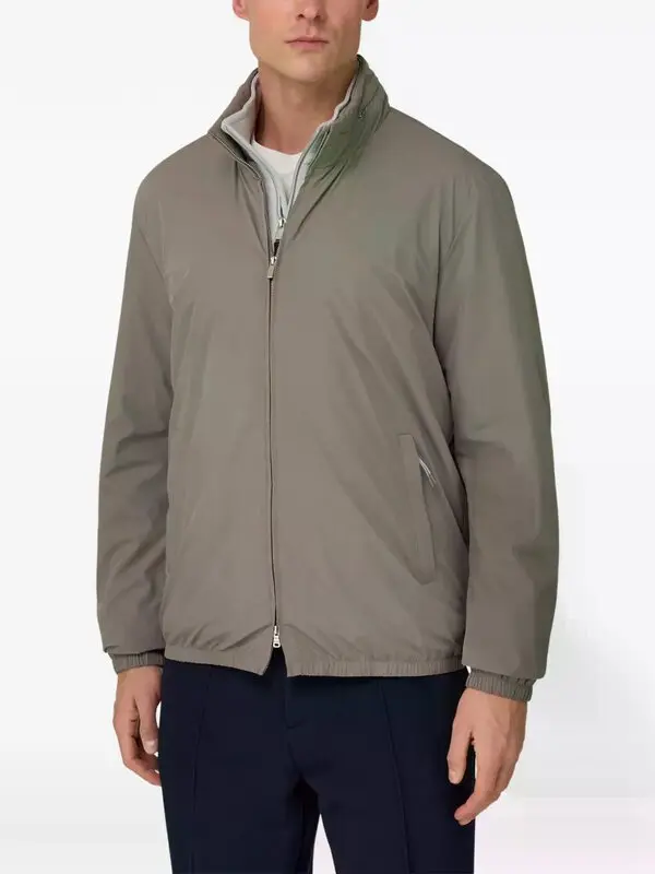 Boggi Milano Zip-fastening Technical Bomber Jacket