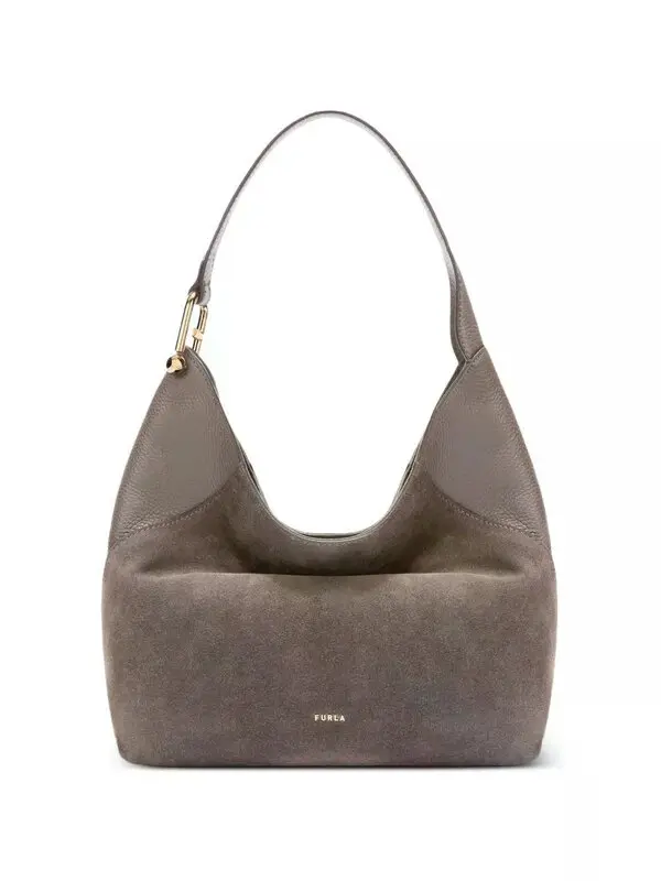 Furla Lara Shoulder Bag - Grey