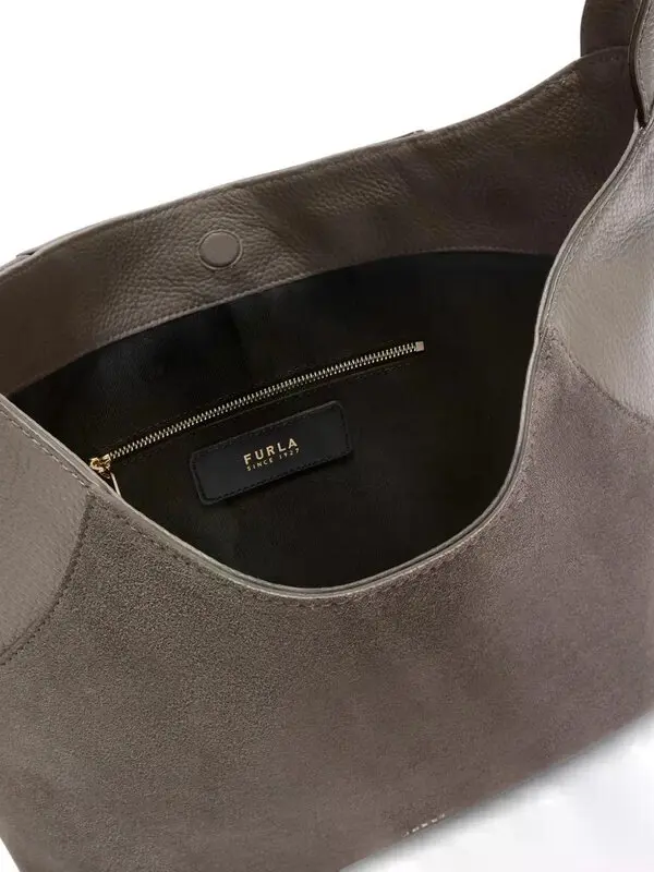 Furla Lara Shoulder Bag - Grey