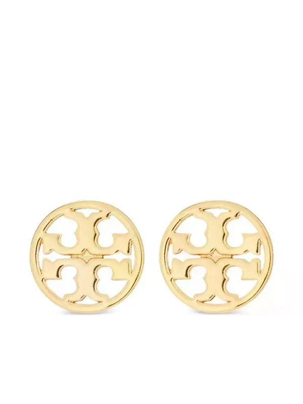 Tory Burch Icon Hoop Earrings - Gold