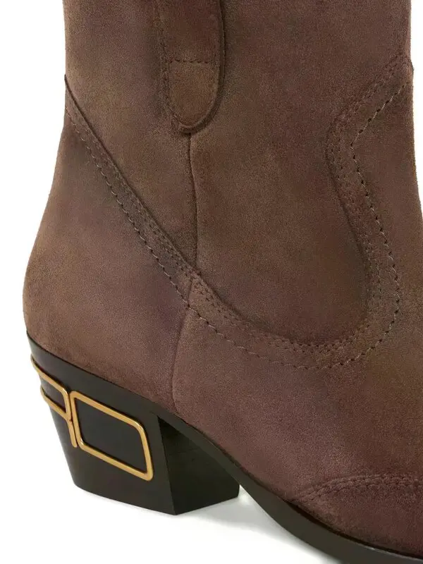 Etro 45mm Suede Ankle Boots