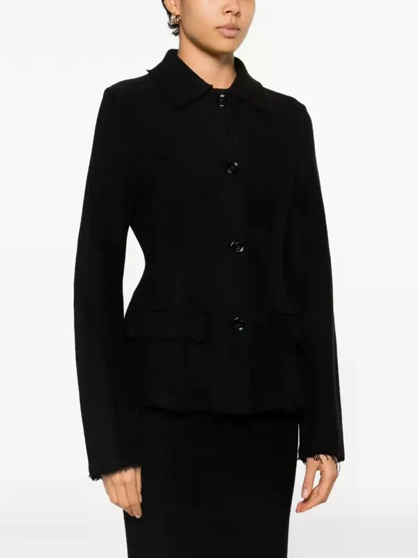 TOTEME Raw Hem Jacket