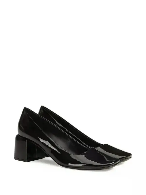 SERGIO ROSSI Convex Block-heel Pumps