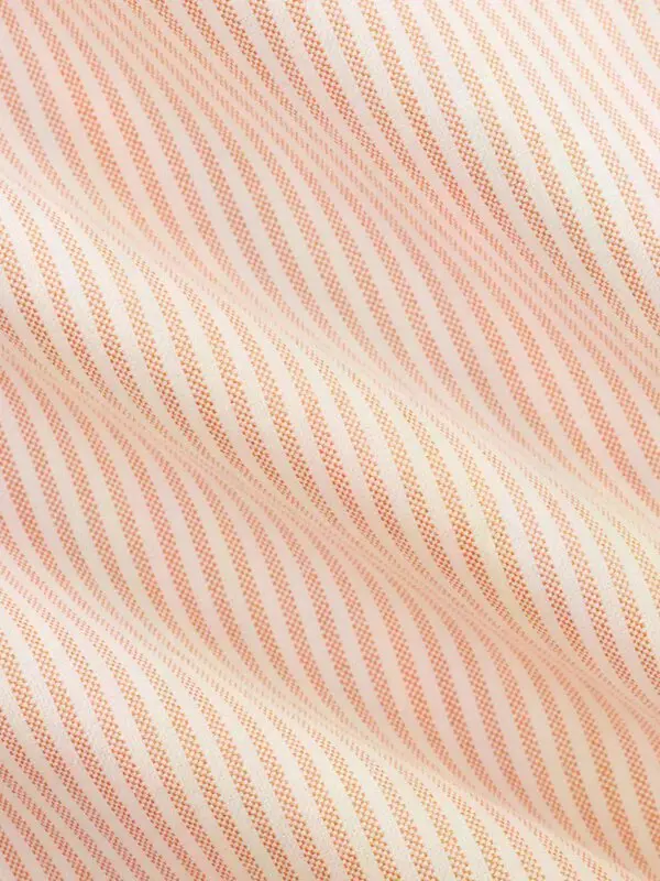 Polo Ralph Lauren Logo-embroidered Striped Oxford Shirt - Orange