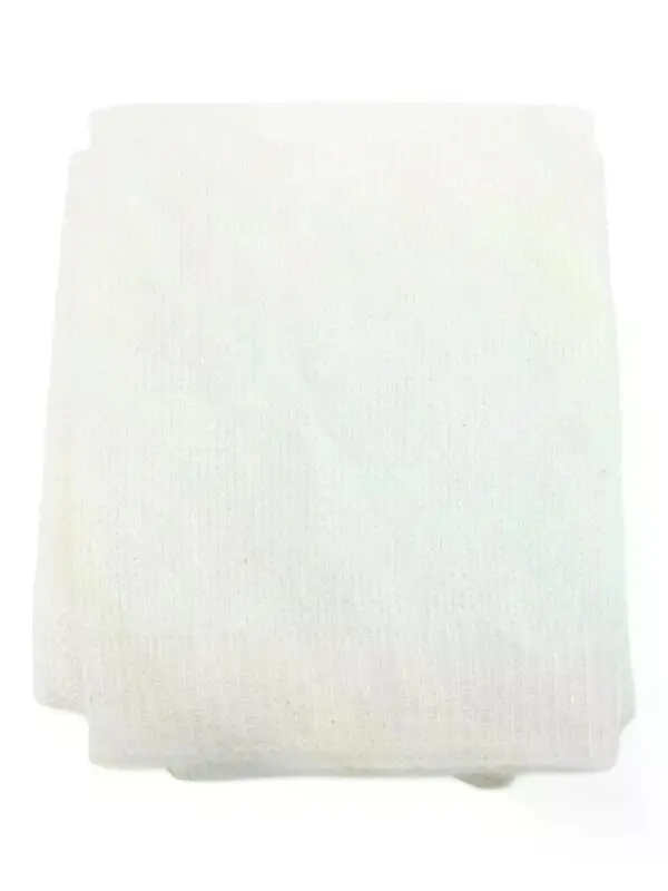 Fabiana Filippi Ribbed Scarf - White