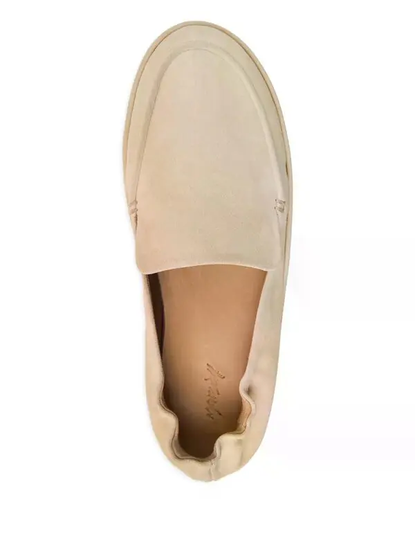 Marsèll Scatopelle Gathered Slip-on Loafers - Neutrals