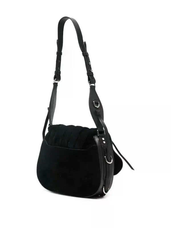 Isabel Marant Étoile Suede Shoulder Bag - Black